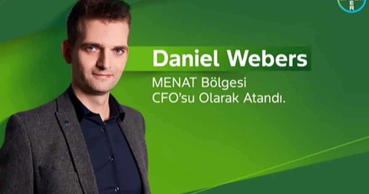 Bayer MENAT Bölgesi CFO’su Daniel Webers oldu - Dijital Haber | İş ...